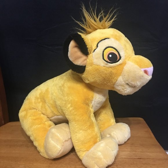 Disney | Toys | Disney Plush Simba Toy Stuffed Animal | Poshmark